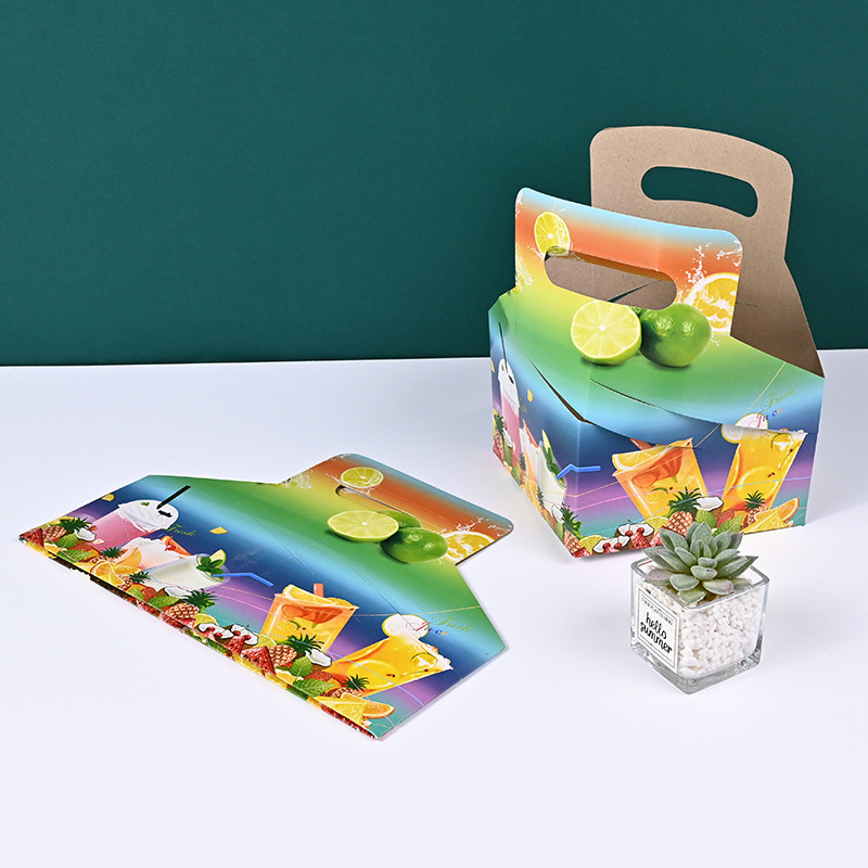 Customizable Printing Disposable Portable Packaging Corrugated ...